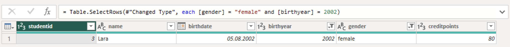 Power BI - Conditional Filtering in Power Query