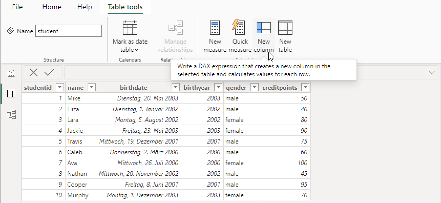 Power BI - IF Function in DAX