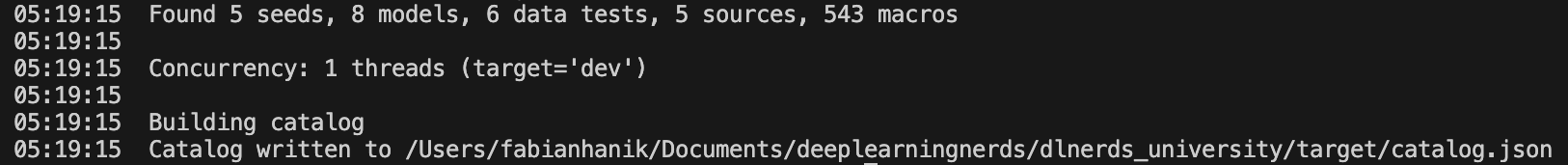 How To Create An Interactive Documentation In Dbt Using The Dbt Docs Command