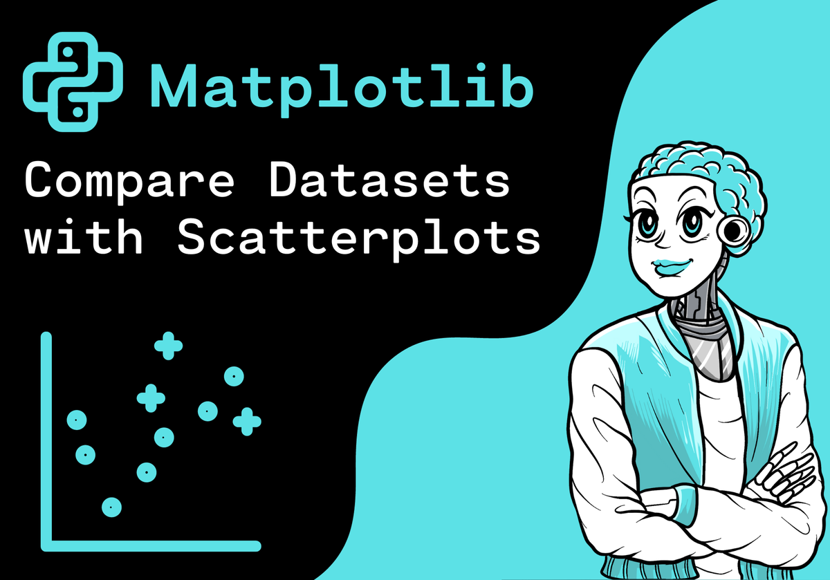Matplotlib - Compare Datasets with Scatterplots Matplotlib - Compare Datasets with Scatterplots