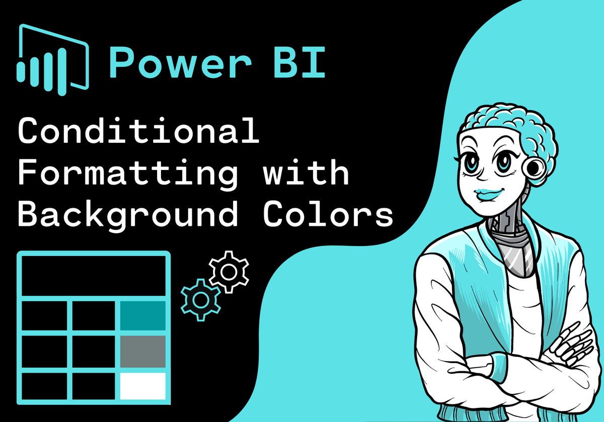 Power BI - How to use Conditional Formatting with Background Colors in ...