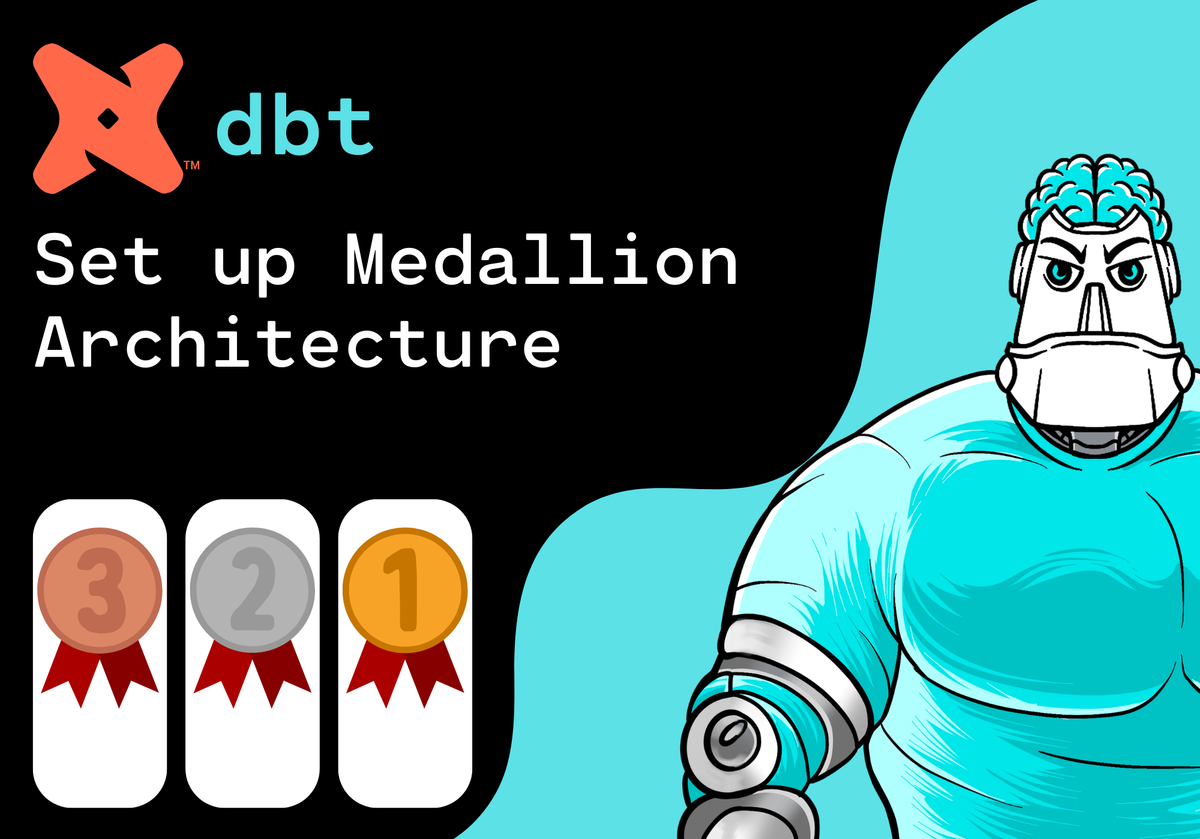 Set up Medallion Architecture with dbt: From Raw Data to Gold Standard