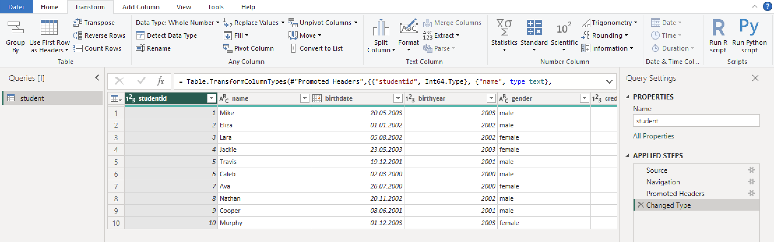 Power BI - Basic Filtering in Power Query