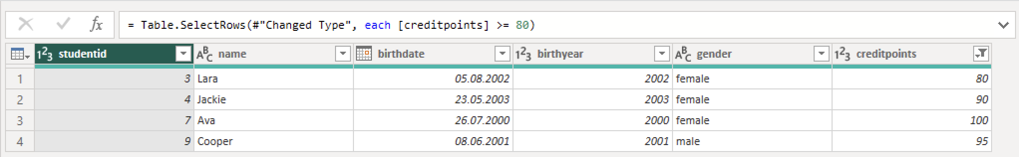 Power BI - Conditional Filtering in Power Query
