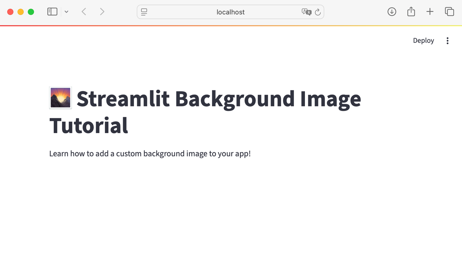 Add a Background Image to your Streamlit App