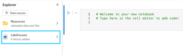 How to ingest Data into a Fabric Lakehouse using a Notebook