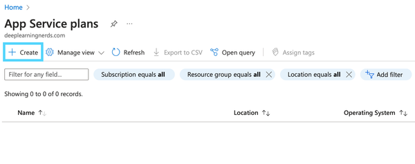 How to create an App Service Plan in Microsoft Azure: A Step-by-Step Guide